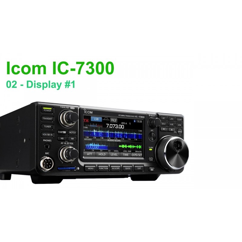 Icom IC-7300 LCD Display cod. 5030004052